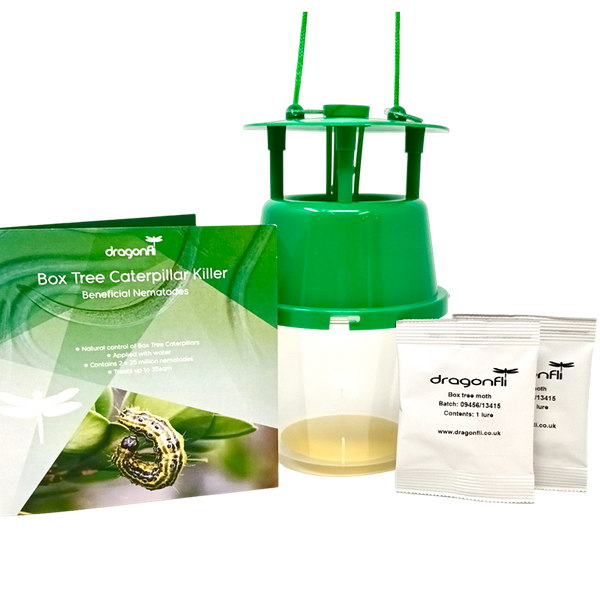 Box Tree Caterpillar Nematodes & Box Tree Moth Trap Bundle - Dragonfli